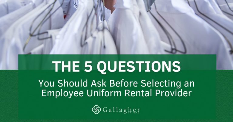 Selecting an Employee Uniform Rental Provider